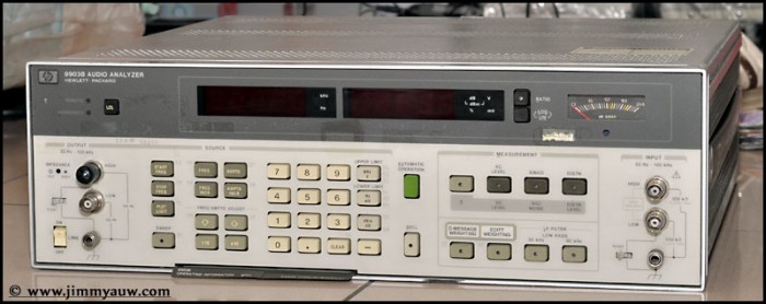 HP (Agilent) 8903B: Audio Analyzer / Distortion Meter