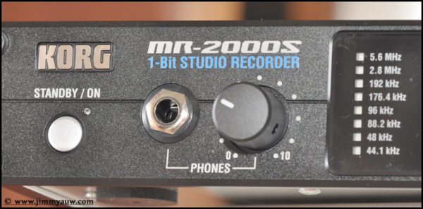 Korg MR-2000S: 1-Bit DSD Recorder